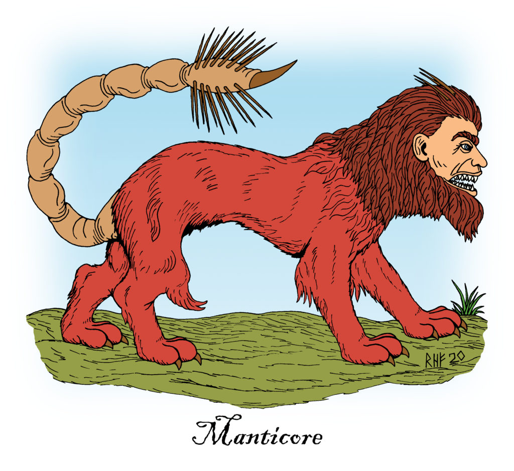 Manticore: Man-Eating Hybrid Beast of Legend and Art by Richard H. Fay ...